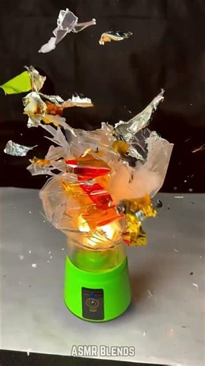 Firework vs Blender Who Wins #science #experiment
