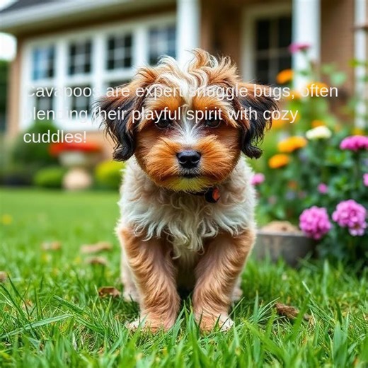 Tails And Tales on Instagram: "Cavapoos are expert snuggle bugs, often blending their playful spirit with cozy cuddles! #petquotes #petlovers #cutepets #petsarefamily #petlove #dogquotes #catquotes #furryfriends #petsofinstagram #inspirationalquotes #quoteoftheday #feelgoodvibes #positivity #animalwisdom #kindnessquotes #dailyquotes #petinspiration #reelsinstagram #viralreels #reelitfeelit #shortsvideo #explorepage #petreels #animalreels #viralpet #dogquote #ai"