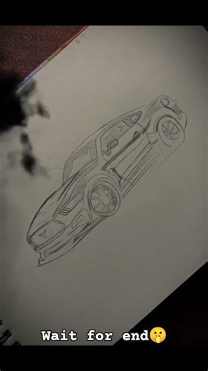 Wait for the end 🤫🖤🚨#shorts #shortvideo #shortsfeed #painting #viral