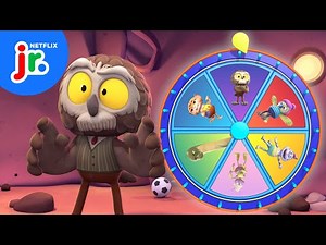 The Creature Cases Mystery Wheel of Animals! 🦉🐍🐭 Netflix Jr.