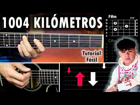 1004 Kilómetros - Junior H GUITARRA Tutorial | Acordes