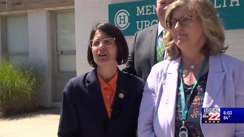 Rep. Balint tours new mental health care facility