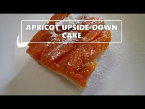 🍑APRICOT Upside-Down Cake Recipe in malayalam // So delicious and moist // Recipe No:7