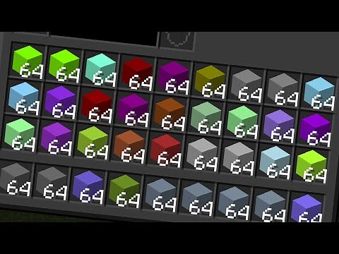 CSS Color Blocks Addon ADDS Many NEW Colors to Minecraft