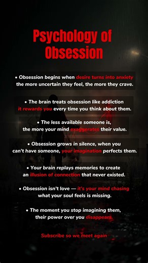 7 Psychology Facts That Explain Obsession