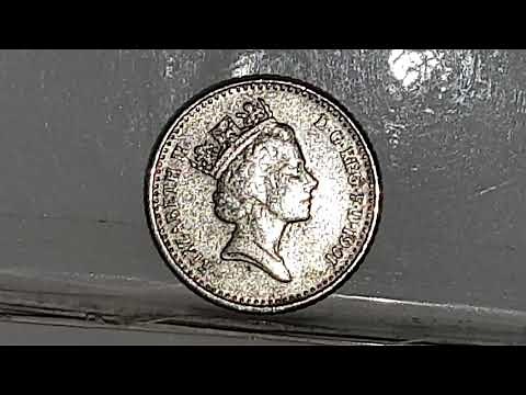 UK 1991 5p Coin