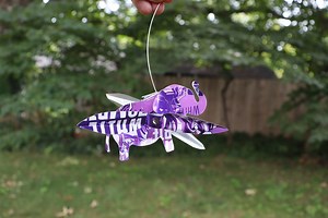 Éolienne éléphant volante fabriquée à la main : canette recyclée Art cinétique - Etsy France