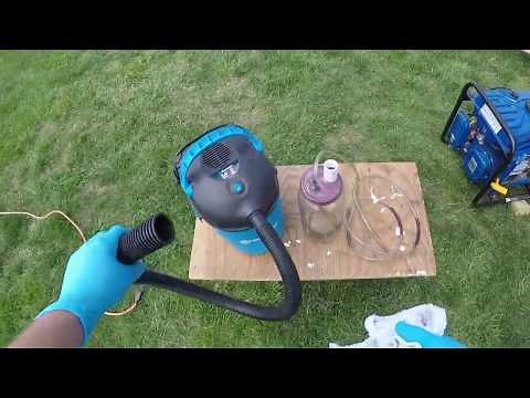 Small Engine (Generator) Oil Change Using Homemade Fluid Extractor 2.0