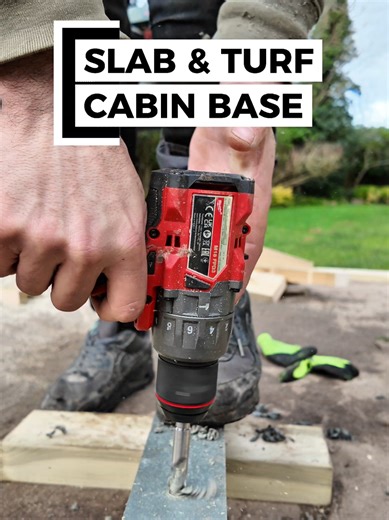 Building a Hybrid Cabin: Concrete and Turf Base Explained