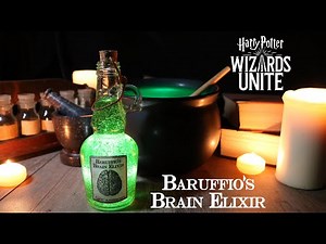 Baruffio’s Brain Elixir : Harry Potter Potions : DIY Prop Bottle : Harry Potter Wizard’s Unite