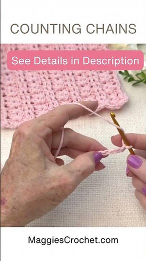 COUNTING CHAINS ➡️Crochet for Beginners SUPER EASY SHELL BABY BLANKET Crochet FREE Pattern knit