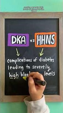 DKA vs HHS (HHNS)