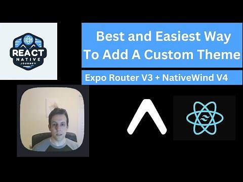 The best and easiest way to add a custom theme to Expo app with Expo Router (V3) and NativeWind (V4)