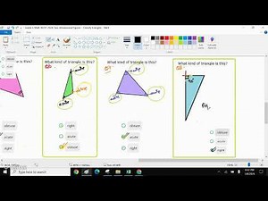 Math, Grade 6, January 08, Two dimensional figures