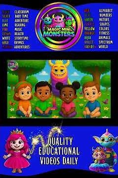 Numbers to 50 | Counting Confidence | Sing-a-long with me | Magic Mini Monsters #magicminimonsters