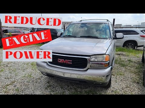 2004 GMC YUKON P0120 P0220 P1516 REDUCED ENGINE POWER - DIAG AND EASY FIX