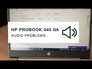 HP Probook 440 G6 - No Audio Problem