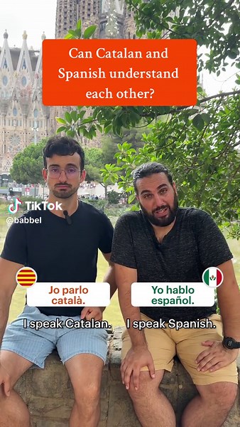 Can Catalan and Spanish speakers understand each other? 🇪🇸 #learnspanish #learncatalan #spanishteacher #catalan #learnontiktok