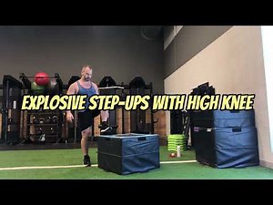 How To Do An Explosive Step Up With A High Knee