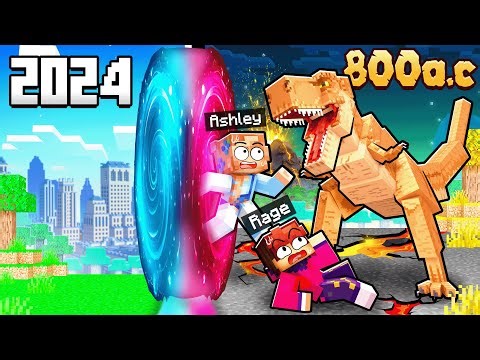 Using TIME TRAVEL in Minecraft GONE WRONG!