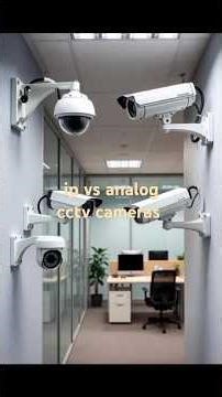 difference between ip & analog cctv camera#cctv#camera#comparison#difference#short#viralshorts