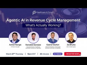 Agentic AI in Revenue Cycle Management: What’s Actually Working? #health #healthworkers #ai