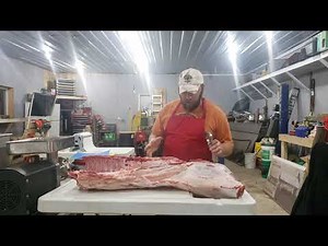 Processing a Pig Part 1 Ham and Bacon