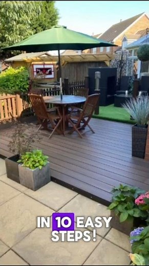 Installing Composite decking? Let’s do it in 10 easy steps! #Shorts
