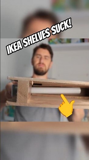 DIY Floating Shelves Better Than IKEA in 5 Minutes!