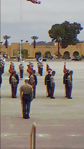 USMC Graduation Flag Ceremony–The Moment They Become Marines. #usmc #marines #marinecorps #usmarines
