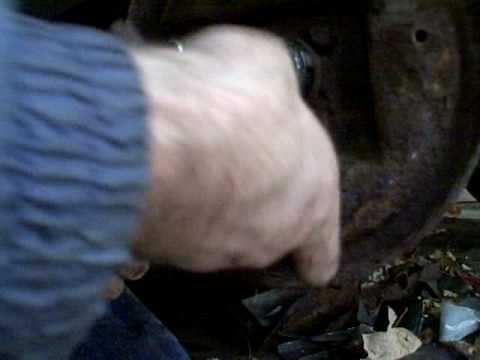 Parking or Emergency Brake Return Spring Removal