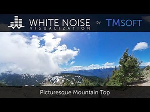 Picturesque Mountain Top in 360 VR