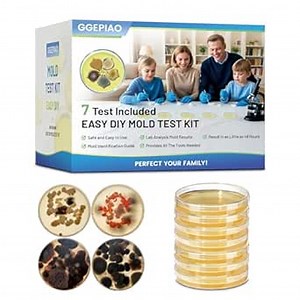 Mold Test Kit for Home,7 Simple Detection Tests,Test HVAC System,Home Surfaces, Indoor Air Quality Testing,DIY Mold Detector for Home,Includes Detailed Mold Identification Guide,Black Mold Testing kit