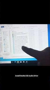 Sound Driver Not Installed? | How to Install Audio Driver on Laptop #microsoft #windows10 #windows11
