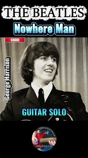 🎸THE BEATLES: Nowhere Man *GUITAR SOLO*🔥