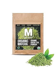 Organic Japanese Matcha Green Tea Powder – USDA & JAS Organic - Authentic Japanese Origin - Premium Culinary Grade by VitasupportMD (1.1oz)