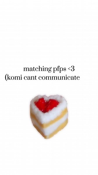 Adorable Komi Can't Communicate Matching Pfps | Anime Couple Pfps