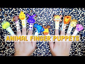 Finger Puppets | Animal Paper Puppets