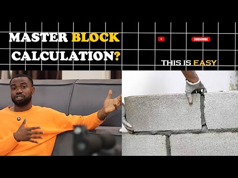 How to calculate the number of blocks in a wall