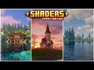 ​🤯 Top BEST MCPE/Bedrock Shaders 1.21: NO LAG & ULTRA REALISTIC Render Dragon Shaders