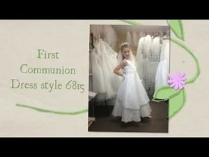 First Communion Dresses- Christian Expressions Collection Style 6815
