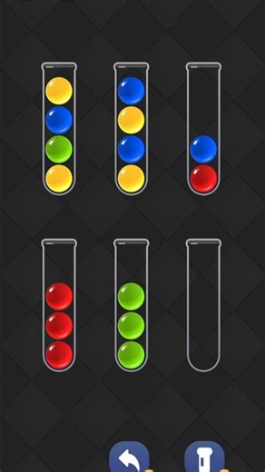 Ball sort level 5 #gaming #gameplay #games #ballsortpuzzle