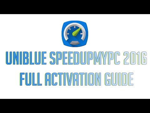 Uniblue - SpeedUpMyPC 2016 Full Activation Guide Free + Serial Key