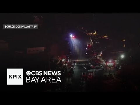 Sideshow spectator apparently falls to death in Crockett