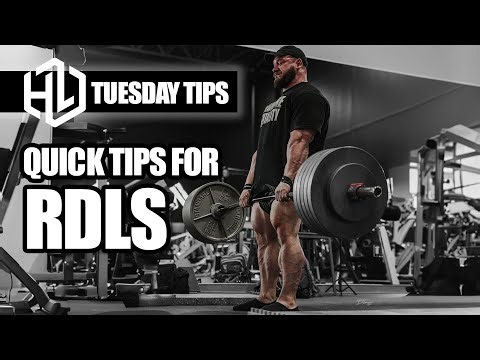 Tuesday Tips | HOW TO - RDLs with Hunter Labrada | Quick tips and cues