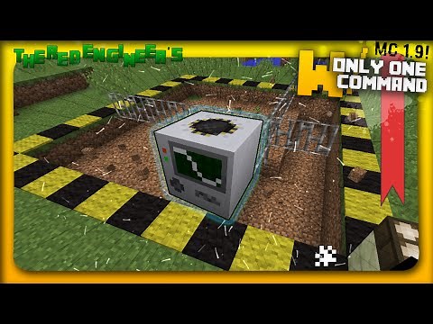 Minecraft - Buildcraft QUARRY with only one command block!