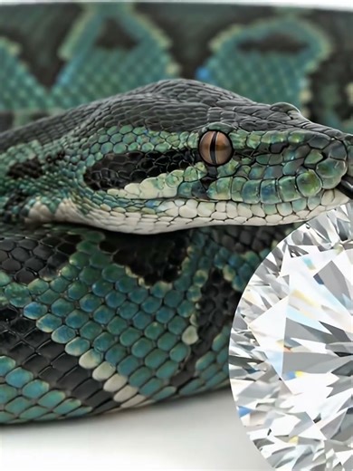 This Snake Guards a $10 Million De Beers Diamond. The Reason Will Shock You.