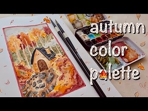 Need help selecting a fall themed color palette 🍂