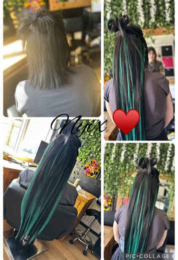 #straightbrushablelocs #locstyles #colours #gothicgirl🖤🖤🖤 #loctician #syntheticdreads #crochetloc #synthetic #gothicstyle