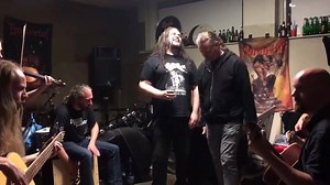 100K views · 2K reactions | Just trying out some acoustic songs, and Lars is drinking ;-) Enjoy you weekend everyone! | Heidevolk | Facebook